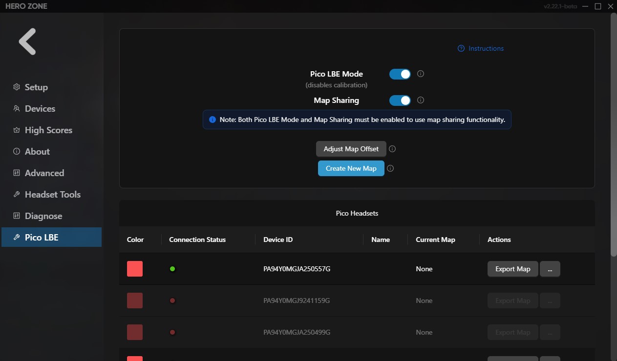 Hero Zone Dashboard