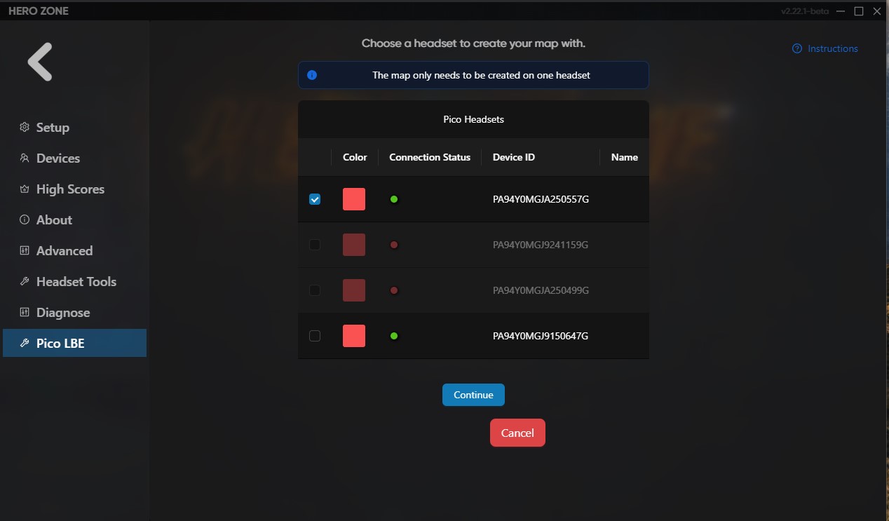 Hero Zone Dashboard