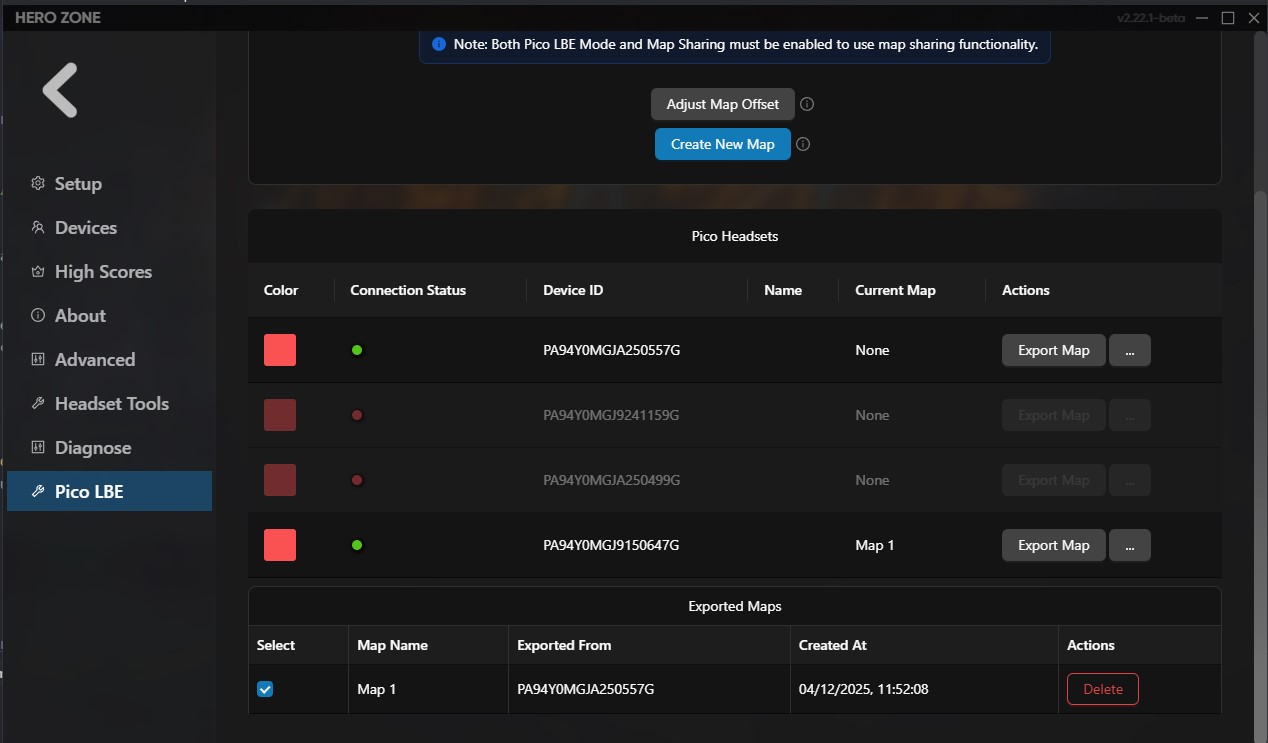 Hero Zone Dashboard